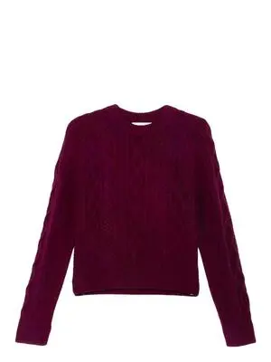 ERIC BOMPARD Cable-Knit Crew-Neck Sweater