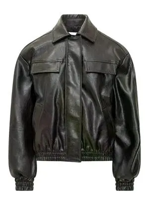 MSGM Flap-pockets Bomber Jacket - Black