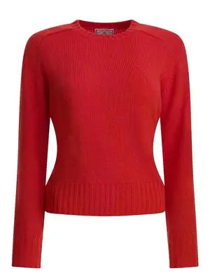 INES DE LA FRESSANGE PARIS Crewneck Knitwear - Red