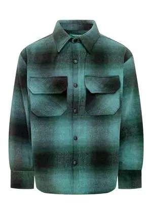 BARROW Flannel Shirt - Blue