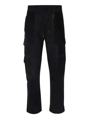 MAUNA KEA Corduroy Pocket Cargo Trousers - Black