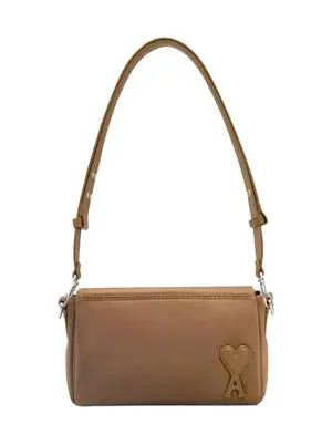 Ami Marcel Shoulder Bag - Brown