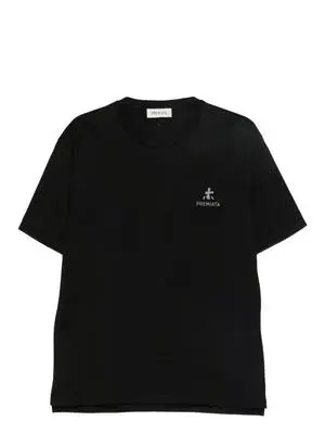 Premiata Logo-print T-shirt - Black
