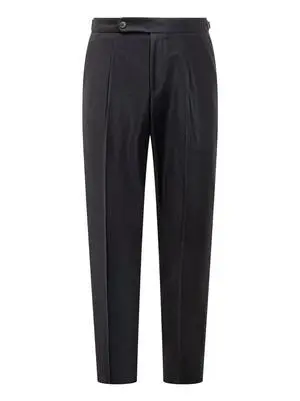 BOSS Pleated C-perino-pl-dtl Trousers - Blue