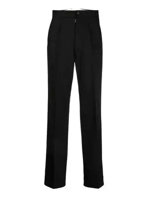 MAISON MARGIELA Straight-leg Trousers - Black