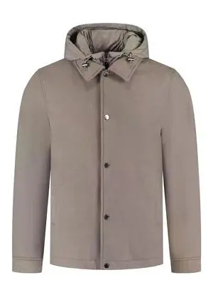 Woolrich Hooded Jacket - Neutrals