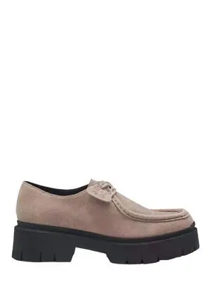 Hugo Platform Lace-up Derby Shoes - Neutrals