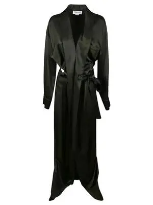 Victoria Beckham Tie Dress - Black