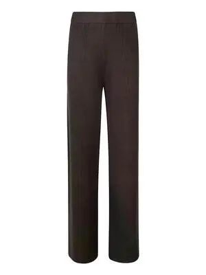 HINNOMINATE Ribbed Trousers - Brown
