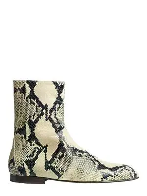 Khaite Colt Ankle Boots - Neutrals