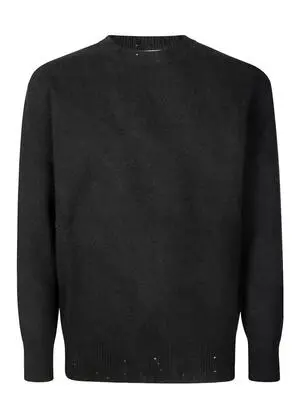 AMARÁNTO Crew-neck Sweater - Black