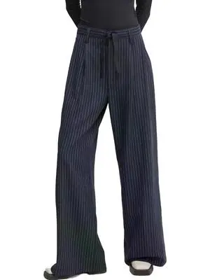 G-star Raw Striped Tie Trousers - Blue
