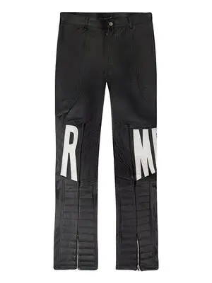 WHO DECIDES WAR BY EV BRAVADO Mrdr Leather Trousers - Black