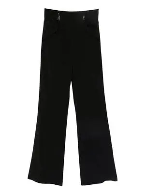 BABYLONE PARIS Eureka Flared Trousers - Black