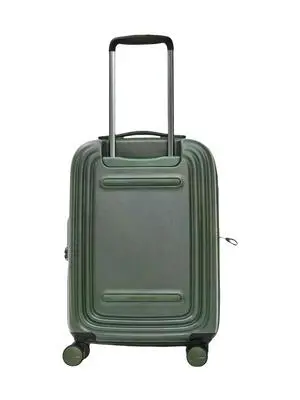 MANDARINA DUCK Logoduck Ribbed Trolley Suitcase Green