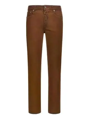 Roberto Cavalli Stretch-cotton Jeans - Brown