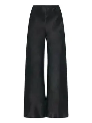 Rosetta Getty Wide-leg Trousers - Black