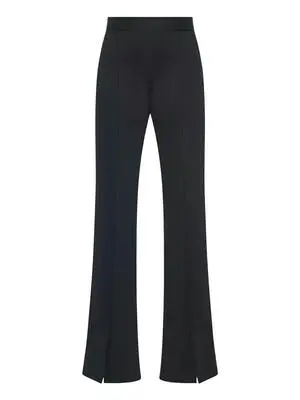 Rosetta Getty Split-hem Trousers - Black