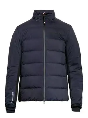 Moncler Araripe Panelled Puffer Jacket - Blue