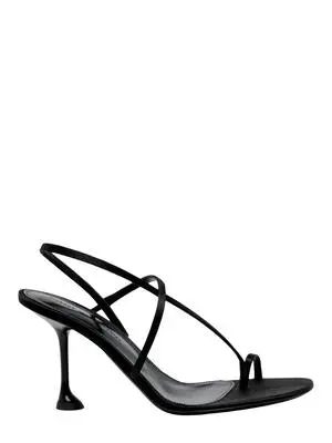 Proenza Schouler Tee Slingback Sandals - Black