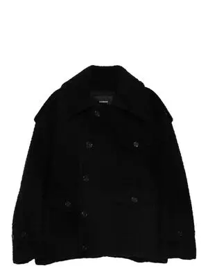 SONGZIO Single-breasted Coat - Black