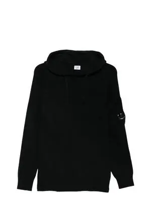 C.P. COMPANY Lens-detail Hoodie - Black