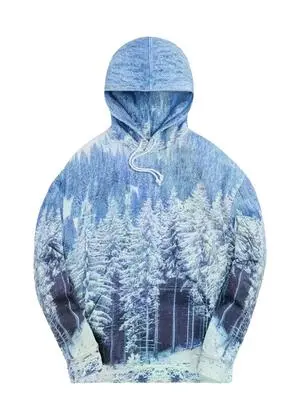 Kith Printed Hoodie - Blue