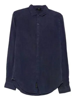 Superdry Linen Shirt - Blue