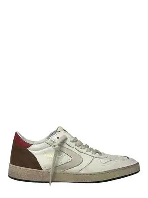 VALSPORT Davis Heritage Panelled Trainers - White