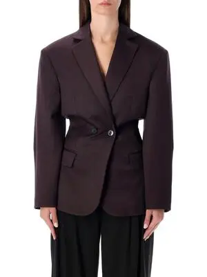 Magda Butrym Tailored Jacket - Violet