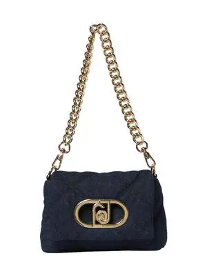 Liu Jo Quilted Mini Bag With Chain Strap - Blue