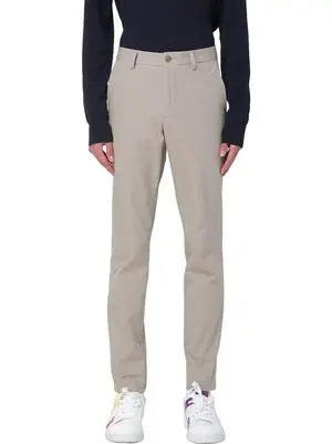 BOSS Tailored Straight Leg Trousers - Beige