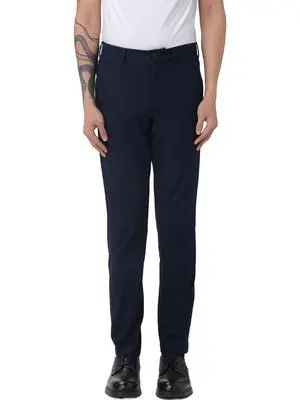 BOSS Tailored Straight Leg Trousers - Blue