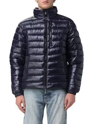 SAVE THE DUCK Quilted Zip-up Jacket - Blue