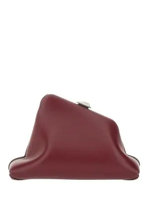 Attico Clutch Burgundy