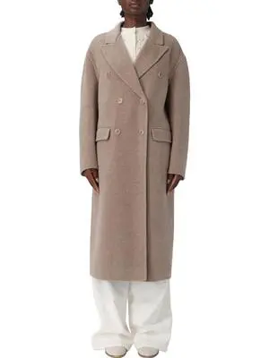 Ermanno Scervino Long Coat - Brown
