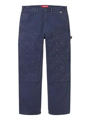 Supreme X B.b. Simon Quilted Double Knee Painter Pant - Blue