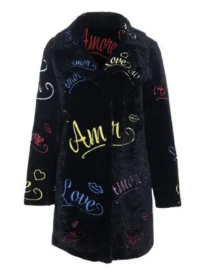 GORSKI Embroidered Shearling Stroller Coat