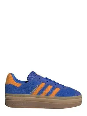 Adidas Gazelle Bold Sneakers - Hi/res Blue/bright Orange
