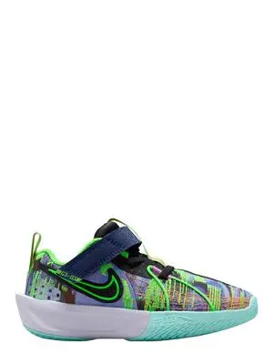 Nike Gt Cut 3 Green Strike Sneakers - Blue Void/hyper Violet/bleached Turquoise