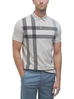 Barbour Blaine Cotton Pique Regular Fit Polo Shirt Mist