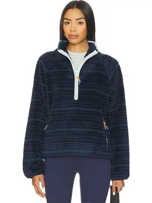 The Upside Harlow Fleece Pullover - Stripe