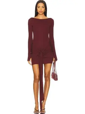 SEVEN WONDERS Petra Mini Dress - Wine