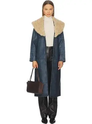 UNREAL FUR Imagination Coat - Navy