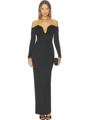 Superdown Aya Maxi Dress - Black