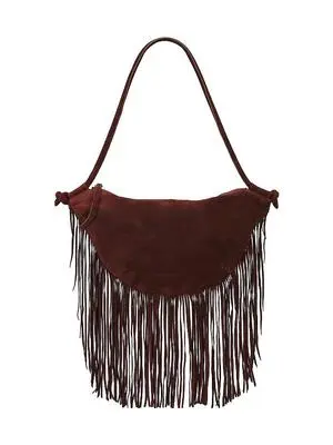 Freda Salvador Erika Hobo Bag - Bordeaux