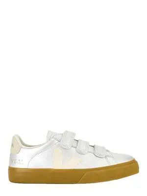 VEJA Recife Logo Sneaker Silver & Pierre