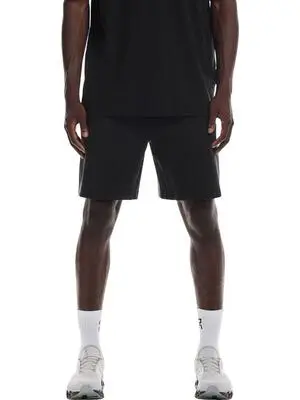 On Focus Stretch Running Shorts - Black