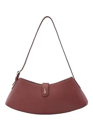 BEHNO Mini Ruth Leather Shoulder Bag - Brick