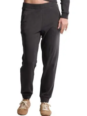 Barefoot Dreams Brushed Fleece Joggers - Carbon